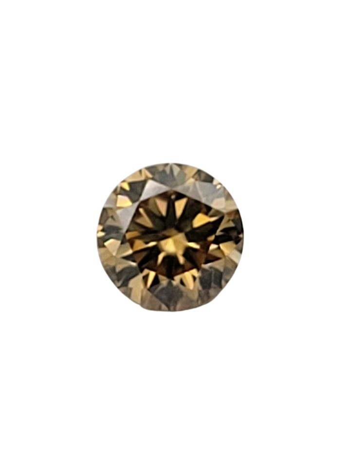 Rare 1 ct Yellow Gold DiamondLuxe(tm) Diamond Substitute Loose Stone ...