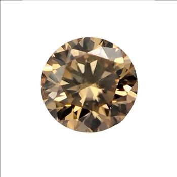 Rare 1 ct Yellow Gold DiamondLuxe(tm) Diamond Substitute Loose Stone ...
