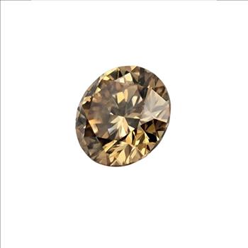 Rare 1 ct Yellow Gold DiamondLuxe(tm) Diamond Substitute Loose Stone ...