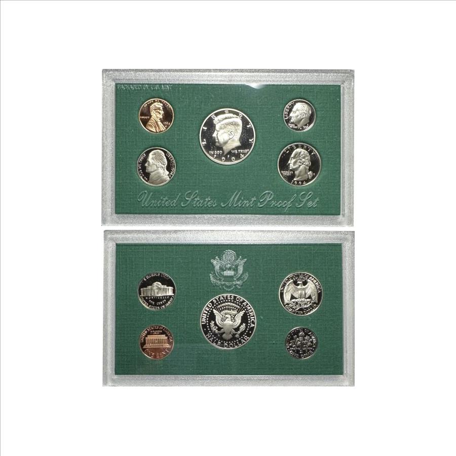 - 1994-S U.S. Mint Proof Set - 5 Coins Including Kennedy Half in ...
