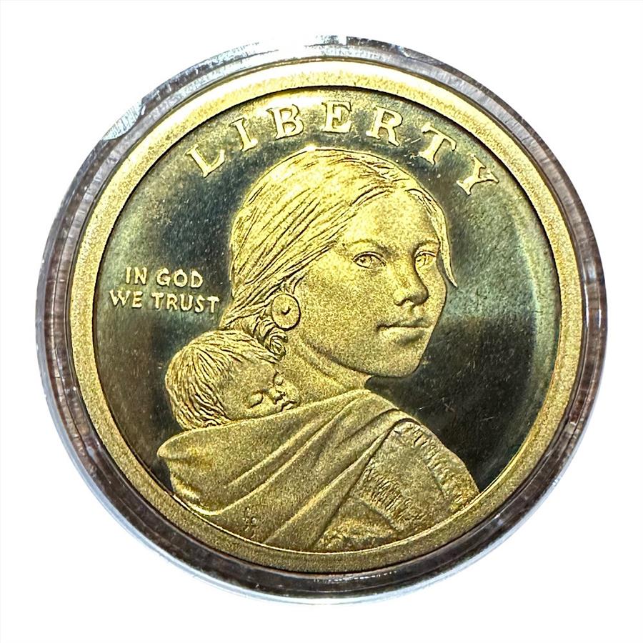 >2010-S U.S. Sacagawea $1 Dollar Proof Coin - in Holder | Property Room