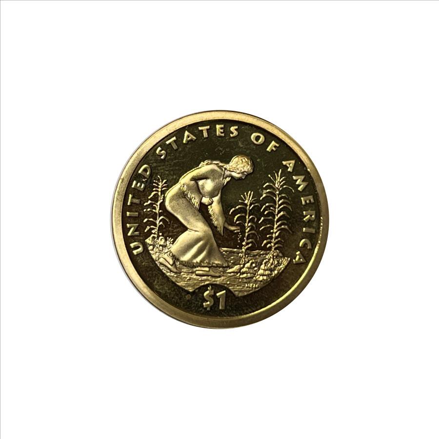 * 2009-S U.S. Proof Sacagawea and Infant Son One Dollar ($1) Coin ...