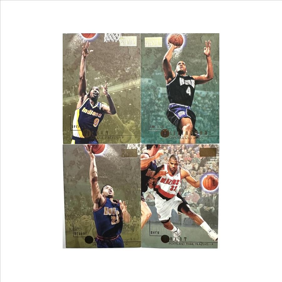 (4) Four Skybox "Premium" Basketball Cards - Derrick McKey, Corliss ...