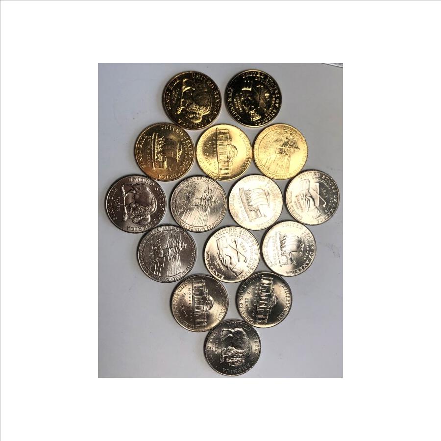 *2004-2006 US Uncirculated Ultimate Nickel Set - 15 Nickels in ...