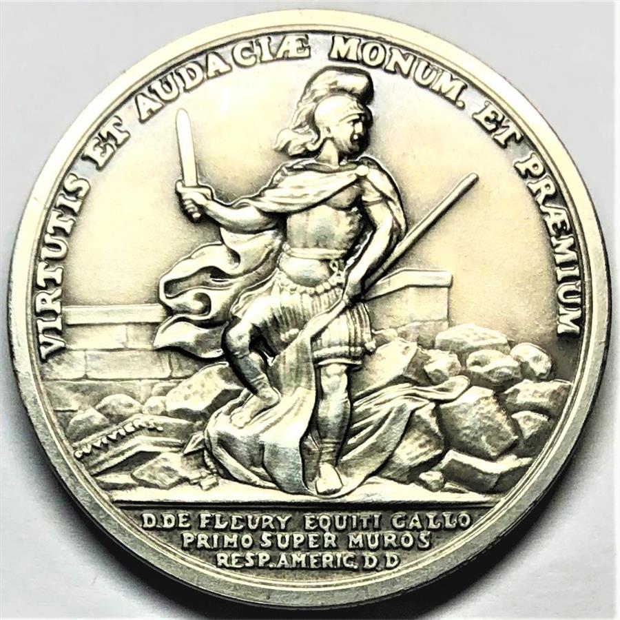 Beautiful Pewter Stoney Point DE Fleury Commemorative Medallion ...