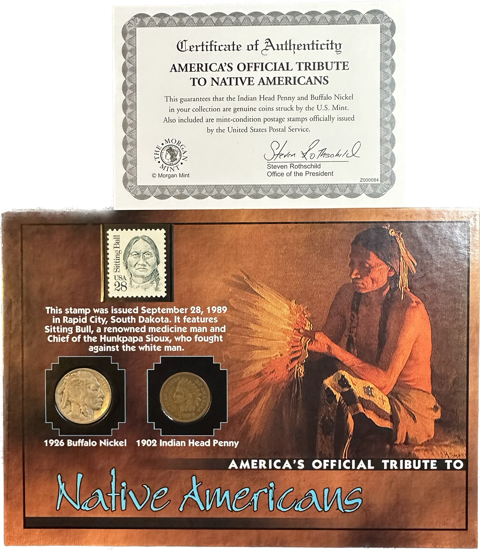 >Morgan Mint - America's Official Tribute to Native Americans - 1926 ...