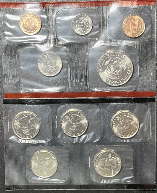 * 1999-D United States Mint Uncirculated Coin Set - 10 Coins in ...