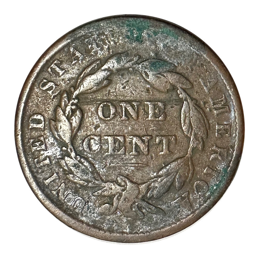>1837 U.S. Coronet Head Large One Cent | Property Room