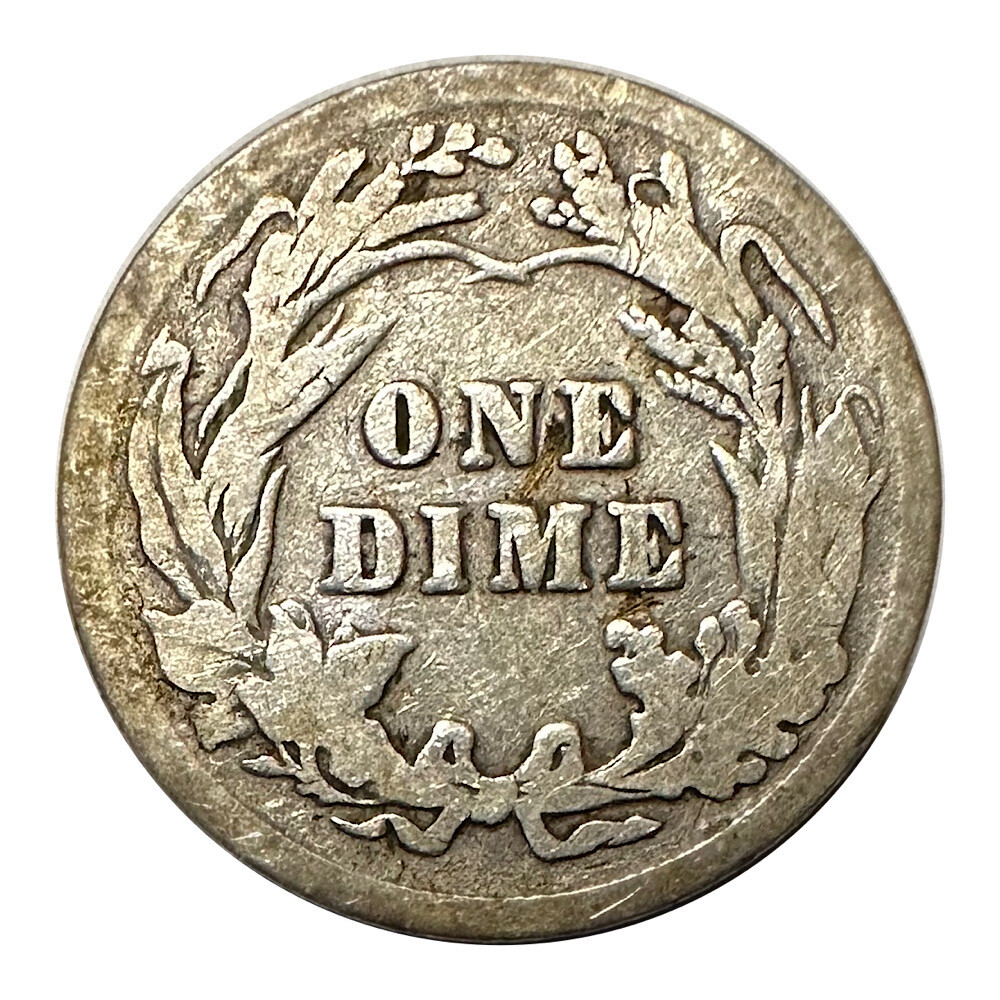 >1904 U.S. Silver Barber One Dime | Property Room