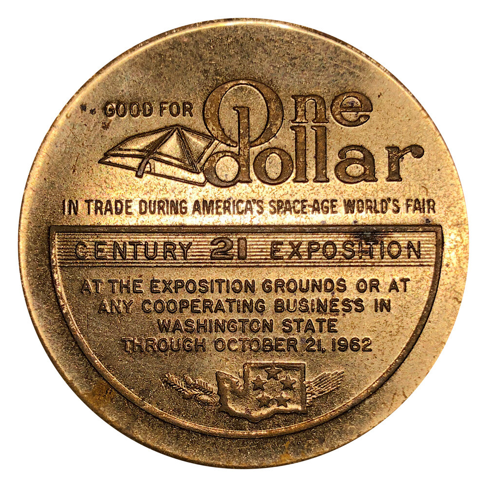 >1962 Century 21 Exposition America's Spaceage Worlds Fair Commerative ...