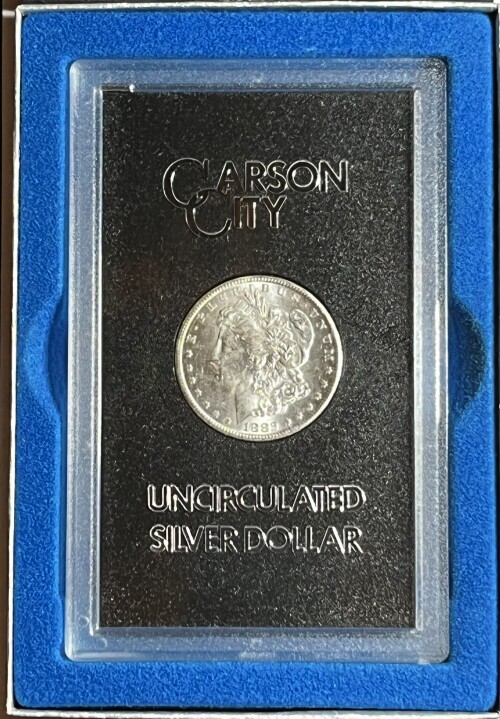. 1882-CC GSA Discovery Silver Morgan Uncirculated One Dollar ...