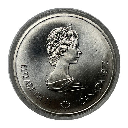 * 1973 Montreal Canada XXI Olympiad Silver Ten Dollar ($10) Coin ...
