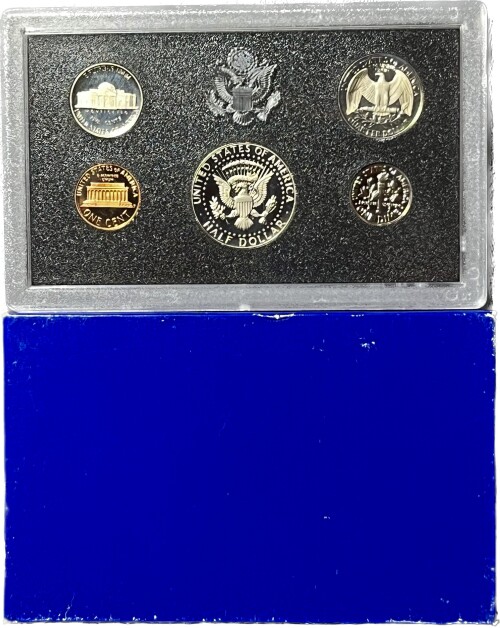 * 1983-S United States Proof Set - 5 Coins in Original Mint Packaging ...