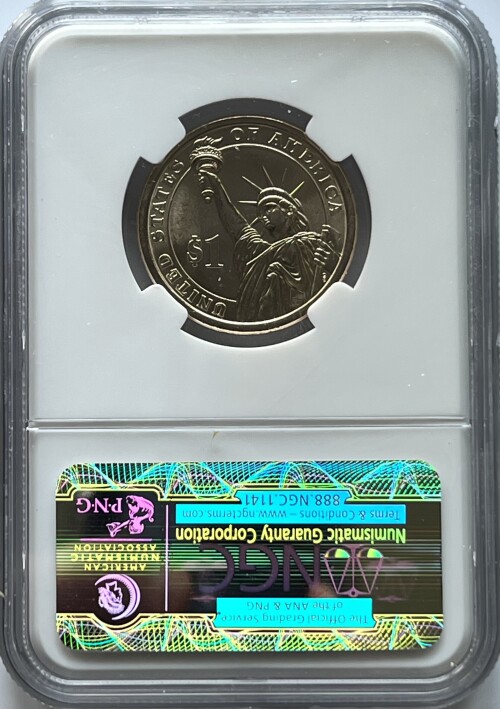 * 2007-P U.S. George Washington One Dollar Coin - Sample from NGC ...
