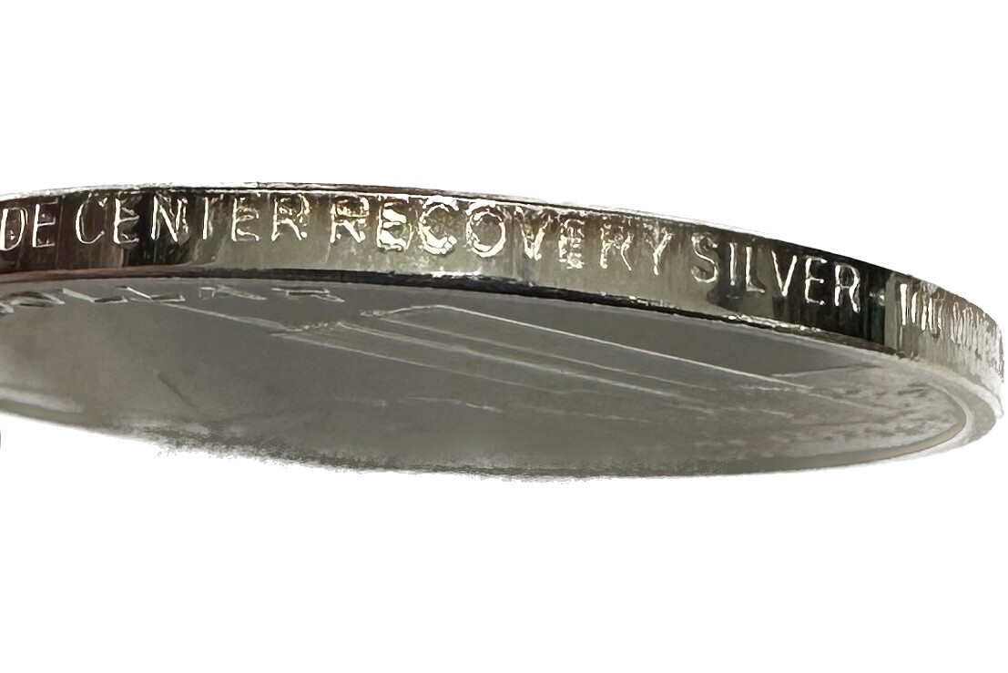 >2004 U.S. Silver Layered Freedom Tower One Dollar Commemorative Coin ...