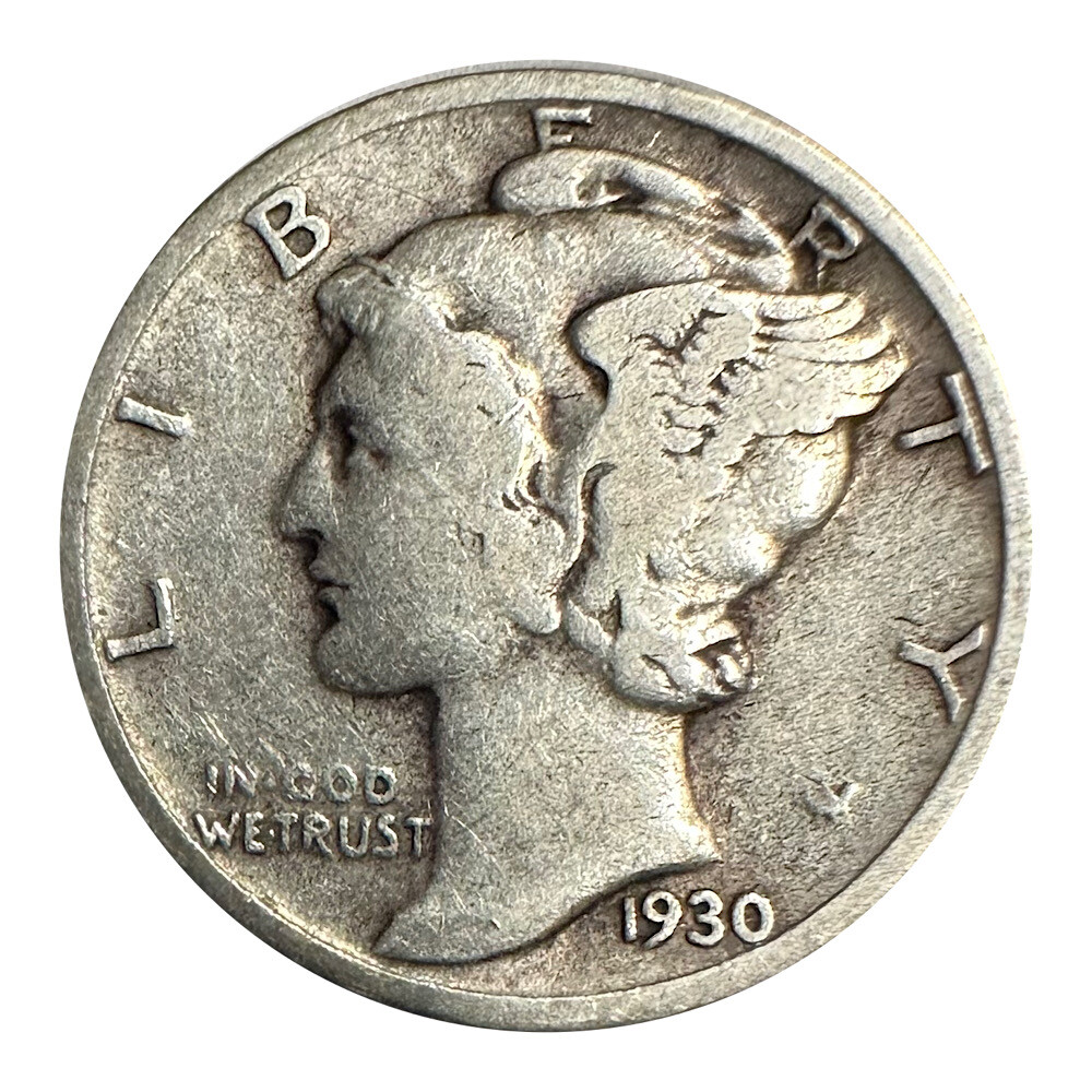 >1930-S U.S. Silver Mercury Dime | Property Room