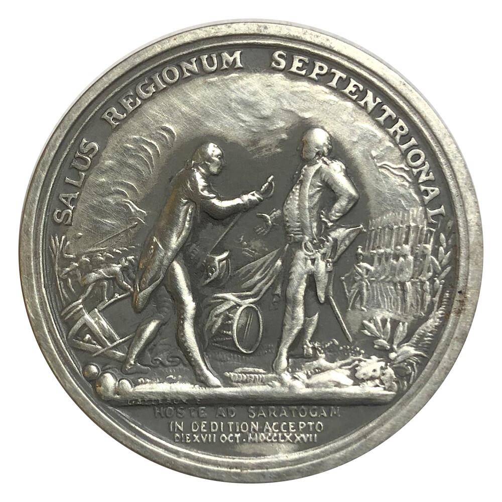 >American Revolution Bicentennial, Horatio Gates Pewter Medal ...