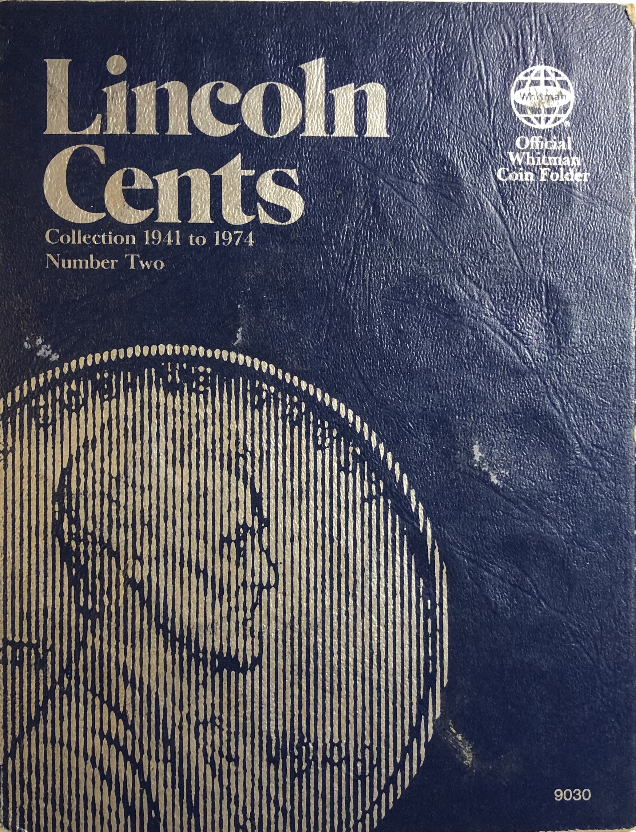 >Whitman Album - Lincoln Cents Collection 1941 to 1974 Number Two with ...