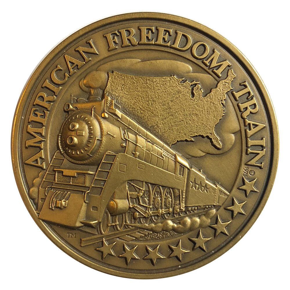 >1976-1976 American Freedom Train Bicentennial Journey - Bronze ...