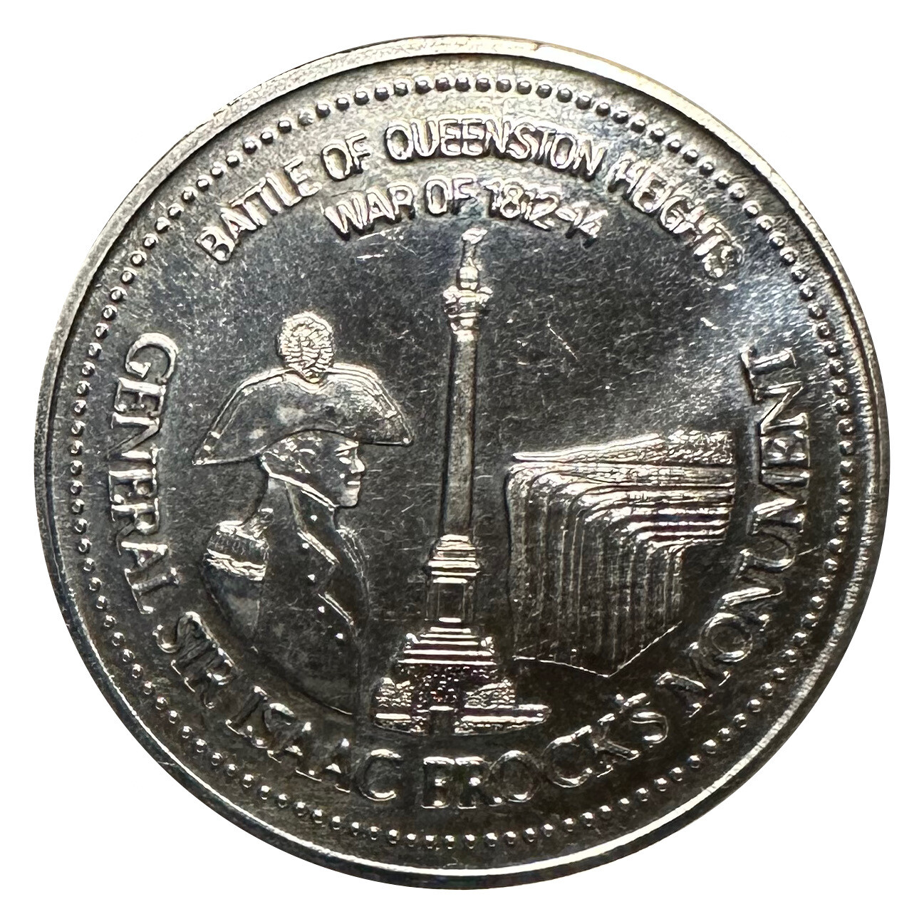 >1986 Niagara Falls - General Sir Isaac Brock's Monument Trade Dollar ...