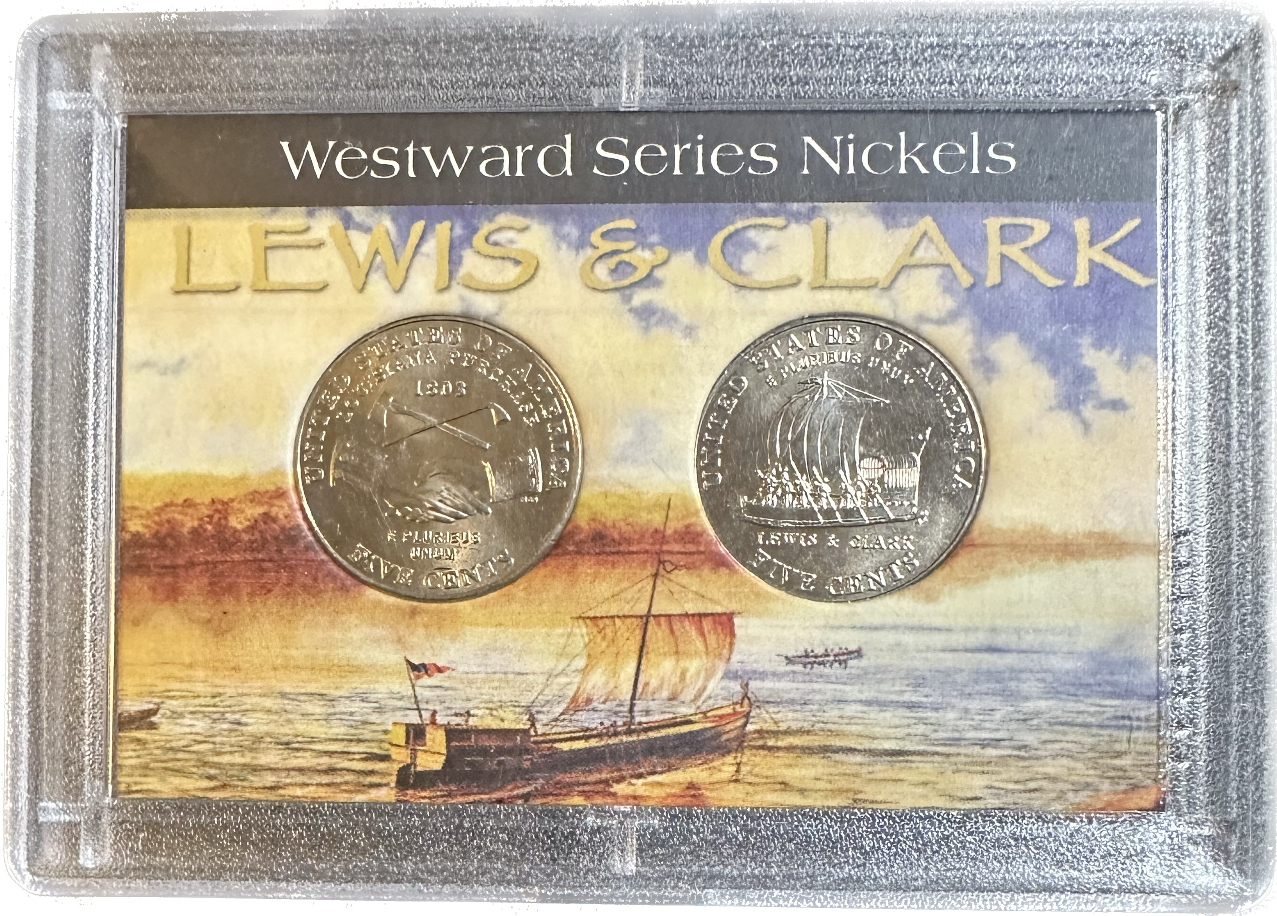 >2004-D U.S. Jefferson Nickels - Westward Series Set - Louisiana ...