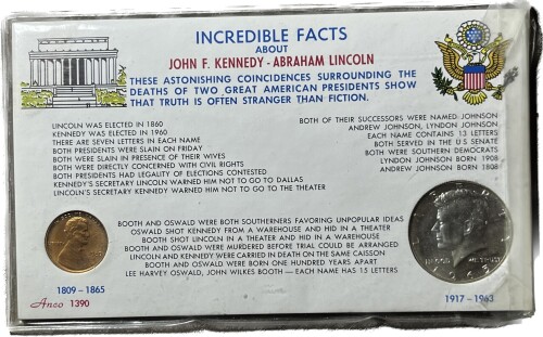 * 1980-S Lincoln Cent & 1965 Silver Kennedy Half - Incredible Facts ...