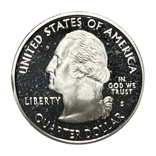 * 2007-S U.S. Silver Proof Washington State Quarter Honoring Utah ...