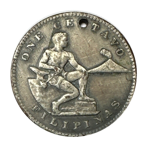 - U.S. Filipinas One Centavos Coin - Partial Date with San Francisco ...