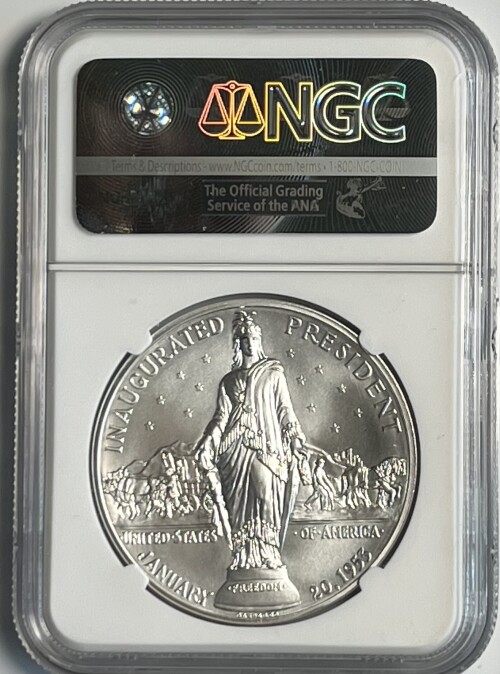 * 2015 U.S. Silver 1 0z. Medal - Coins & Chronicles Set - Dwight ...