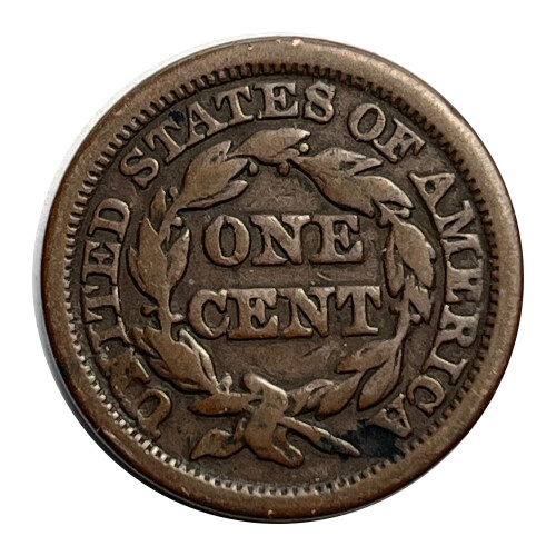 1846 U.S. Liberty Braided Hair Large One Cent | Property Room