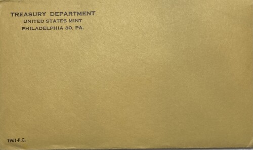 **1961 Silver Proof Set - Unopened & A Possible Double Die Reverse ...