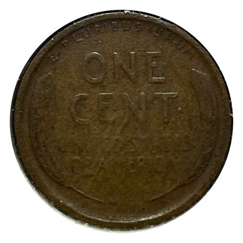 * 1909 Lincoln "V.D.B." Cent on Collector's Panel | Property Room