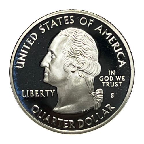 * 2007-S U.S. Silver Proof Washington State Quarter Honoring Utah ...