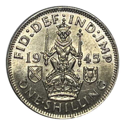 * 1945 Great Britain Silver Shilling | Property Room