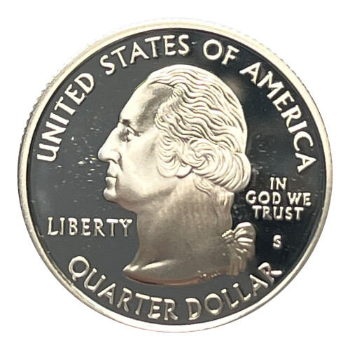 * 2005-S U.S. Silver Proof State Quarter Honoring Oregon - Beautiful ...