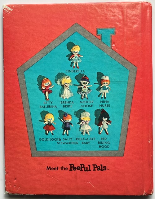 * 1967 Mother Goose - Whitman PeePul Pals Play Story Book with Nursery ...