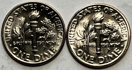 * 1986-D and 1992-D U.S. Uncirculated Roosevelt Dimes - Set of 2 ...