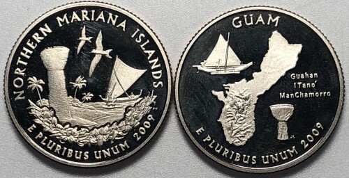 *2009-S United States Northern Mariana Islands & Guam Proof DCAM ...