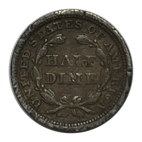 . 1853 U.S. Silver Half Dime with Arrows | Property Room