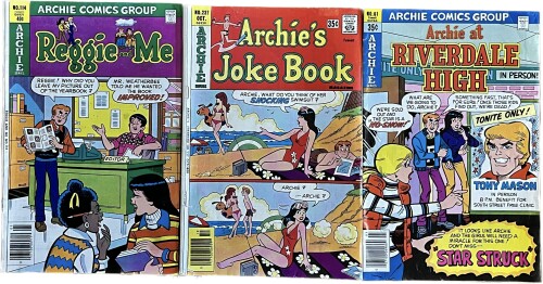 * Archie Comic Books - Joke Book (Oct '77 #237), Reggie & Me (May '79 ...