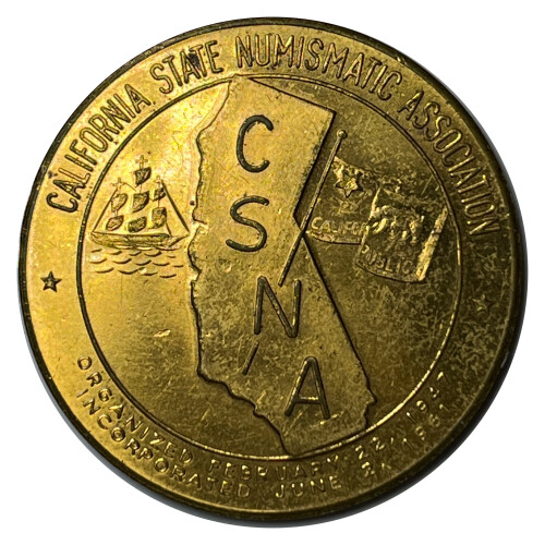 * 1964 Disneyland CA State Numismatic Association Token | Property Room