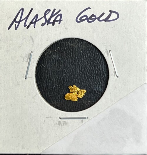 . Alaska Gold! 2.5 Grams Including Holder | Property Room