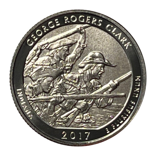 2017-S U.S. Enhanced Uncirculated Washington Quarter - George Rogers ...