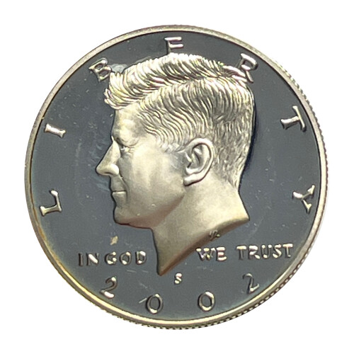 * 2002-S U.S. Silver Proof Kennedy Half Dollar | Property Room
