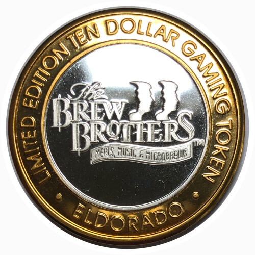 # Silver Strike! Collector's Series $10 Silver Gaming Token -Eldorado ...