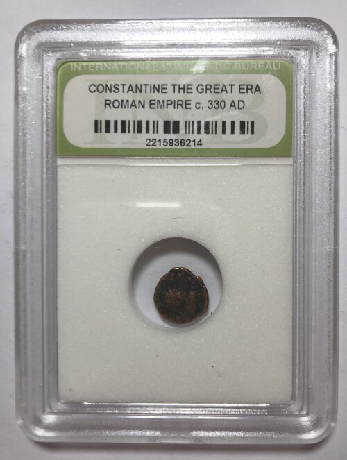 Constantine The Great Era Roman Empire c. 330 AD - International Numismatic Bureau | Property Room