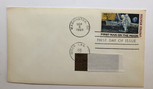 First Day of Issue Stamp - First Man on the Moon July 1969 | Property Room