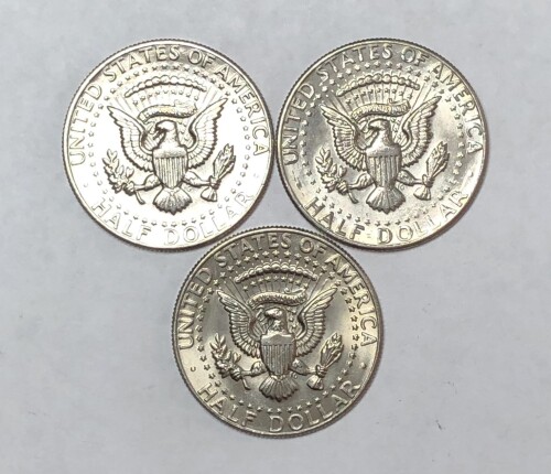 1982-D 1983-D 1985-D U.S. Kennedy Half Dollars | Property Room