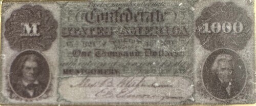 - $1,000 Montgomery Note - Confederate States of America Big Six ...