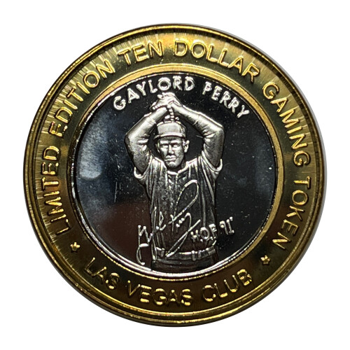 * Silver Strike! Limited Edition $10 Silver Gaming Token - Las Vegas ...